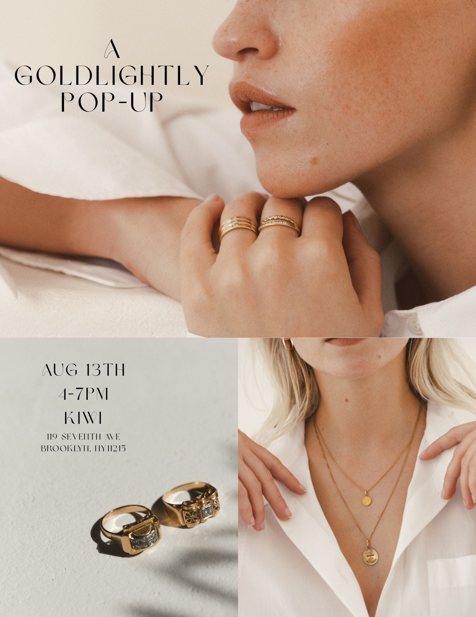 Goldlightly Trunk Show at Kiwi on 8/13 – CHRISTINE ALCALAY